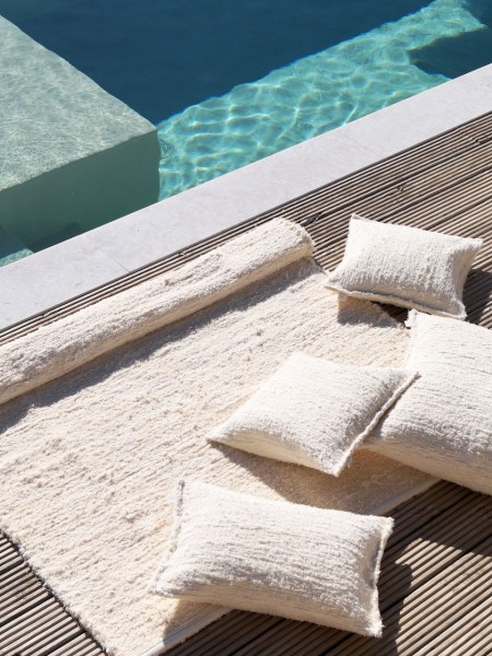 COUSSIN COTON UPCYCLÉ I SAUDADE DESIGN Dimensions 40x60