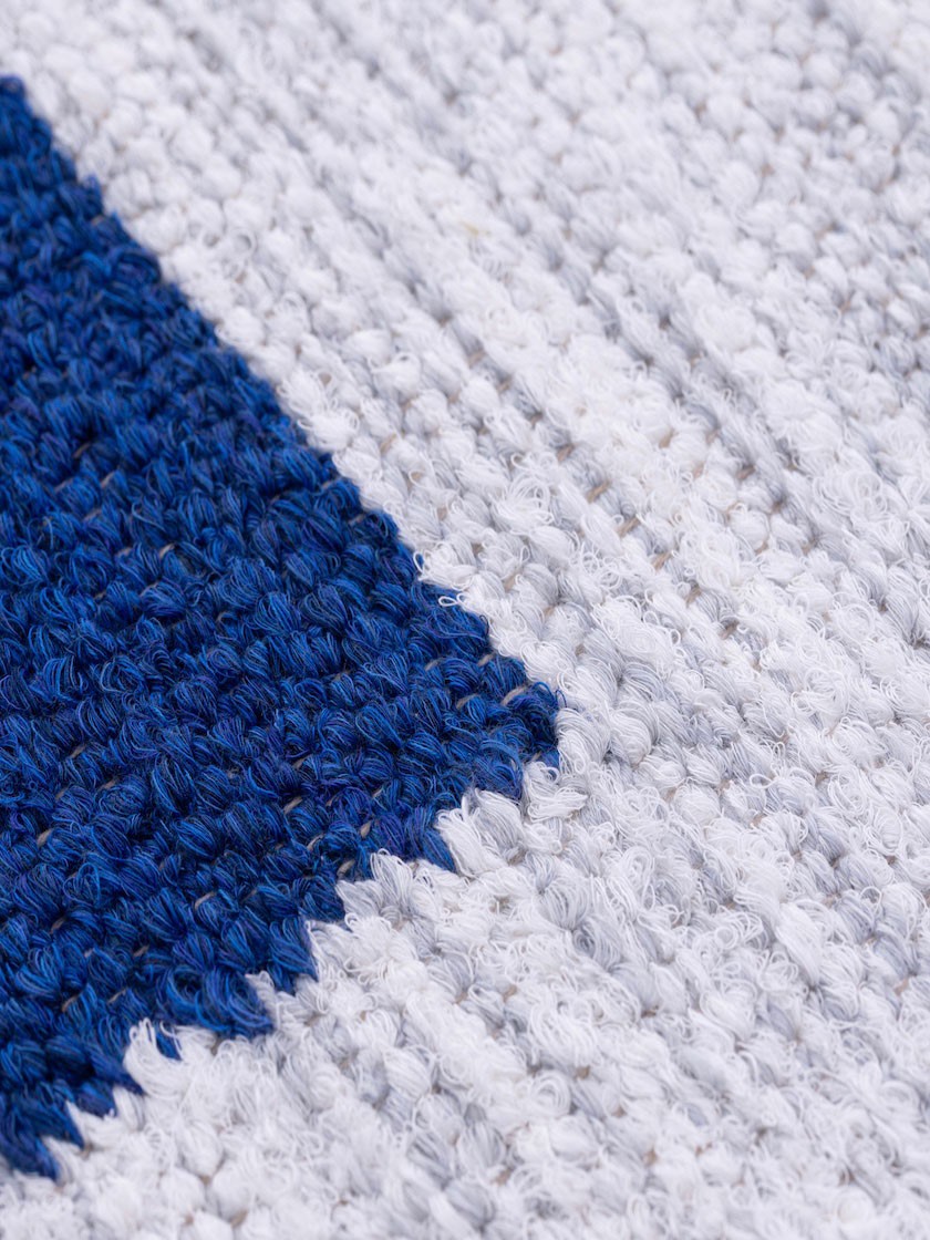 Recycled Cotton Ocean Rug | Saudade Design Size 140 x 200 cm