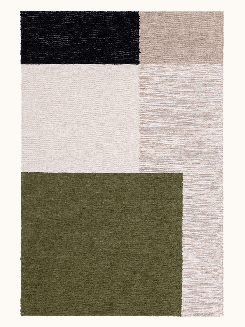 Recycled Cotton Earth Rug | Saudade Design Size 140 x 200 cm