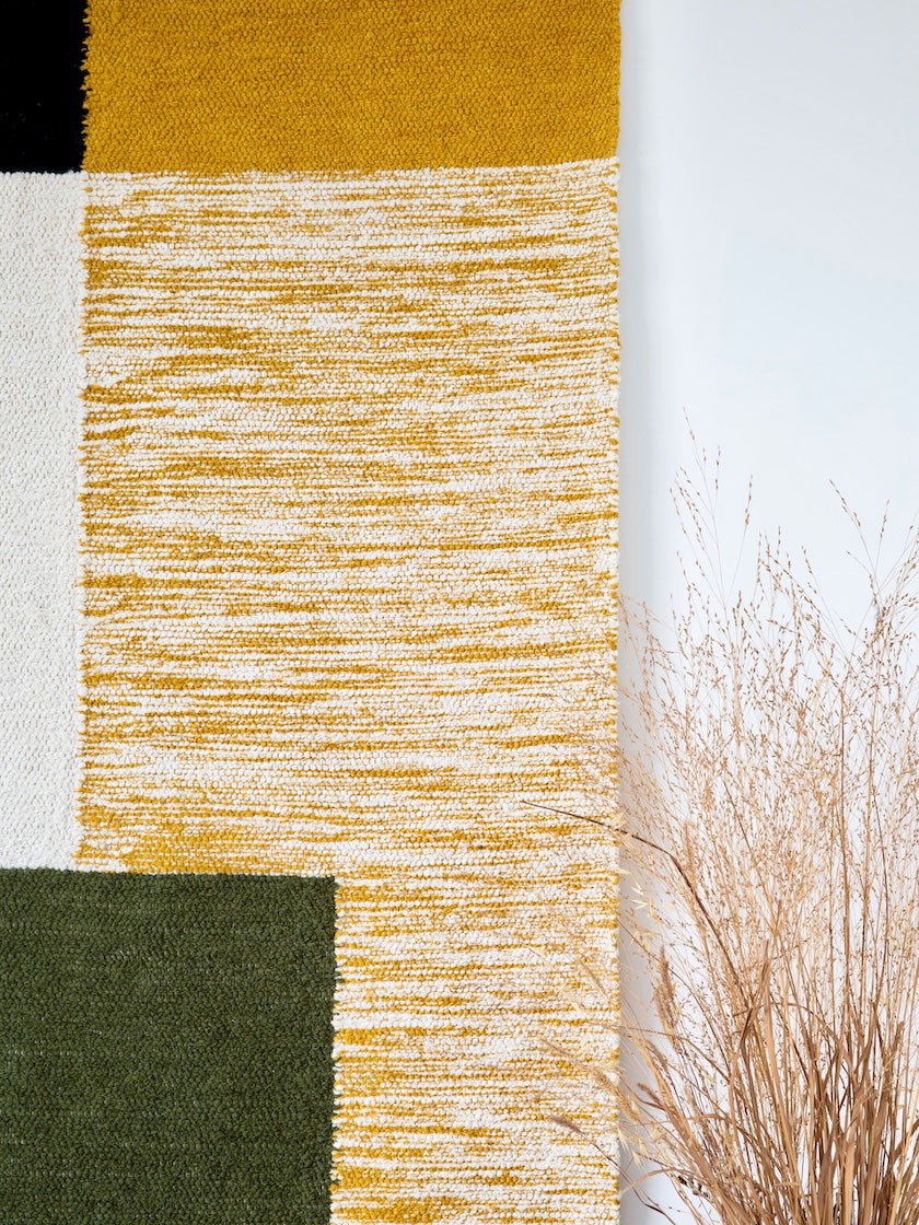 Recycled Cotton Sun Rug | Saudade Design Size 140 x 200 cm